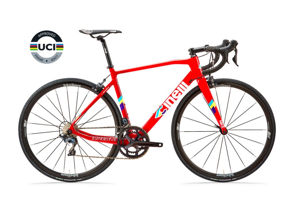 Cadre Track Cinelli: Vigorelli, Gazzetta, MASH Parallax, MASH Histogram